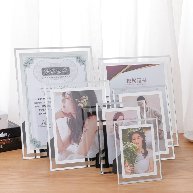 5"/6"/7"/8"/10"/A4 Glass Photo Frame Supplier - toptradesourcing