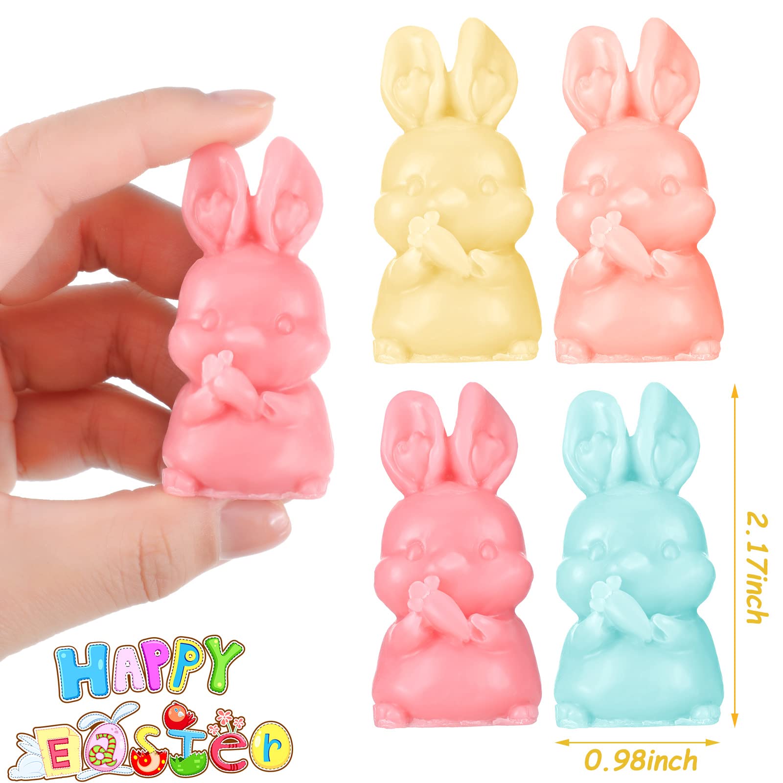 8PC Easter Bunny Shaped Soap Custom - toptradesourcing
