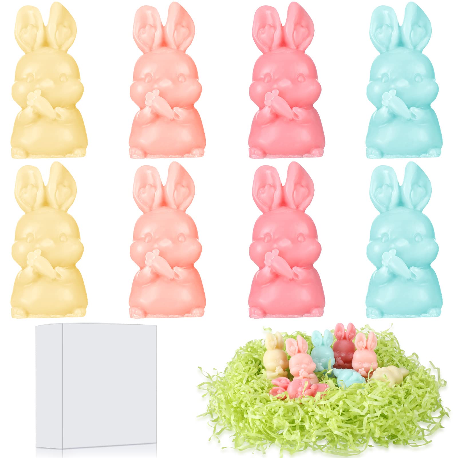 8PC Easter Bunny Shaped Soap Custom - toptradesourcing