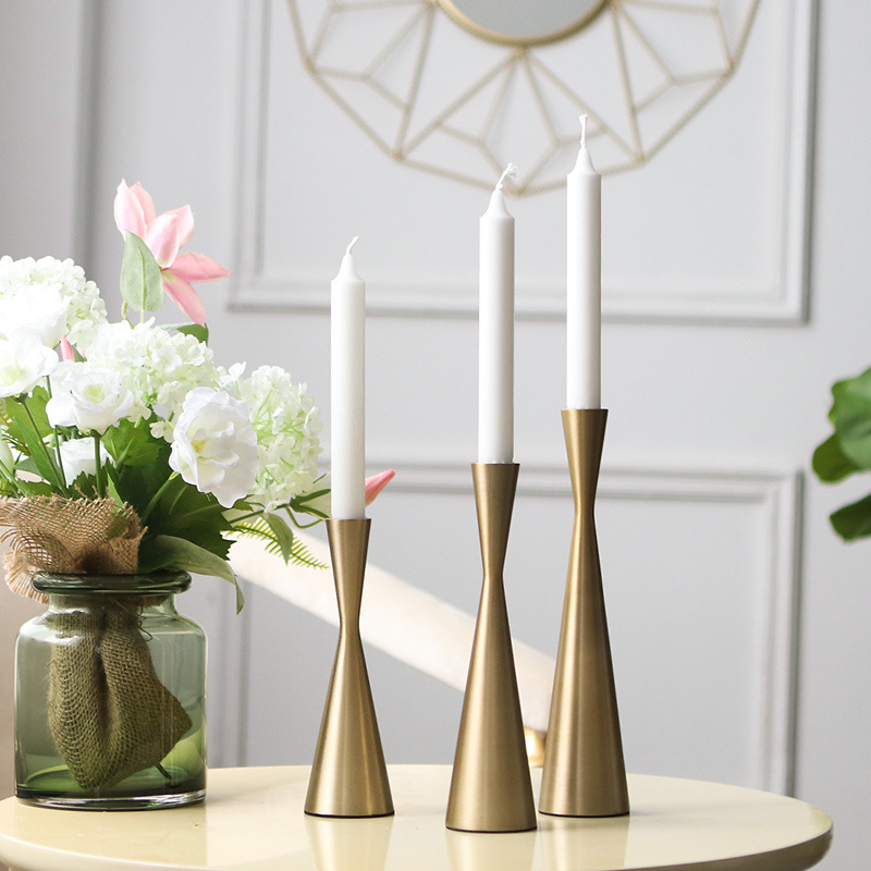 3PCS/SET Metal Custom Candle Holder - toptradesourcing