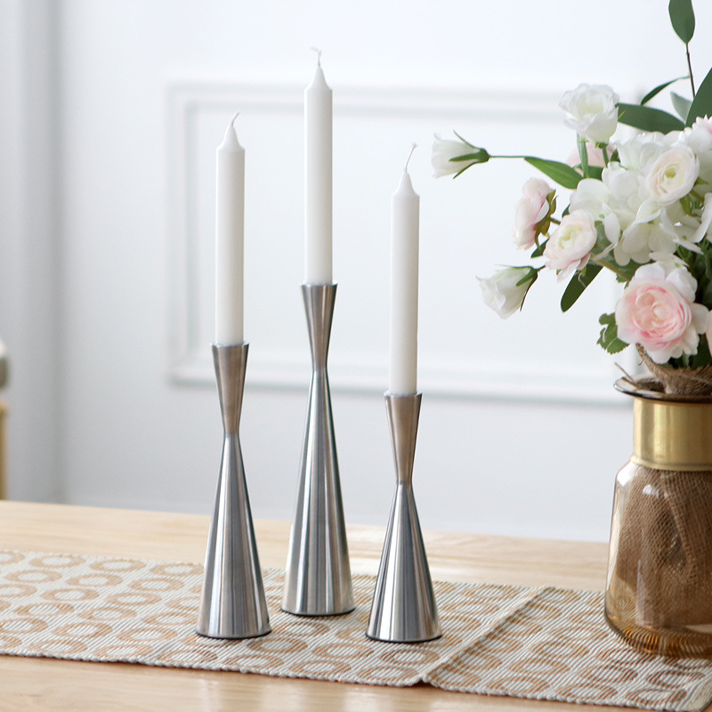 3PCS/SET Metal Custom Candle Holder - toptradesourcing