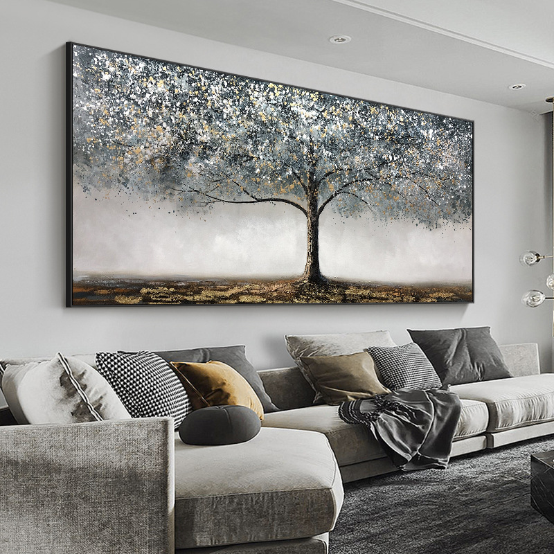 60*120CM Custom Oil Wall Painting with PS Frame - toptradesourcing