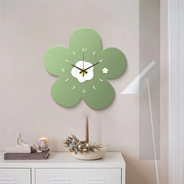 1.5KG Simple Flower Wall Clock Wholesale