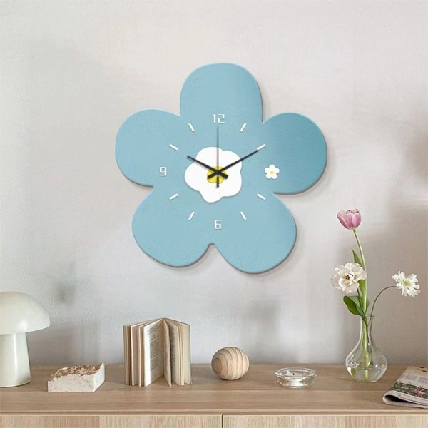 1.5KG Simple Flower Wall Clock Wholesale